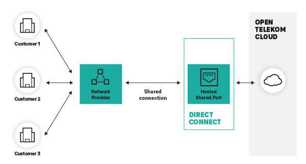 Direct Connect & Private Link Access Service - Open Telekom Cloud